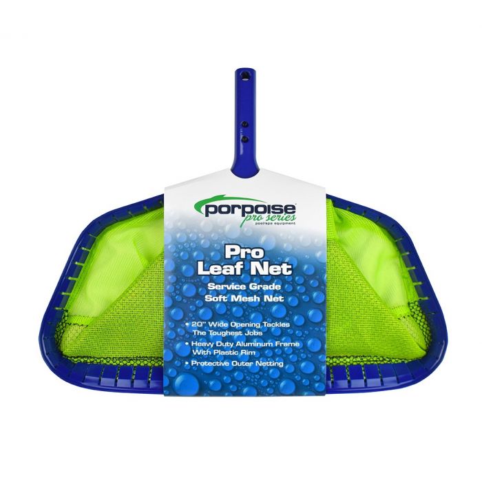 Porpoise Pro Service Grade Leaf Rake with Soft Mesh 2 Panel Net