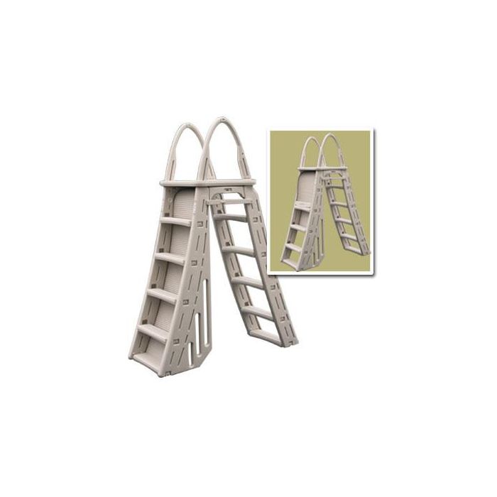 Confer Heavy Duty A-Frame Ladder with Roll-Guard Feature
