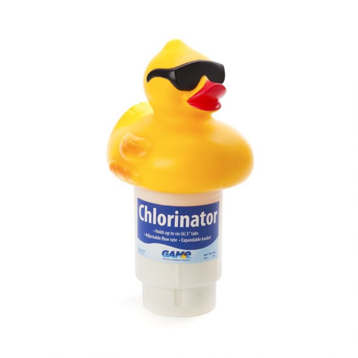 G.A.M.E. Derby Duck Floating Chlorinator