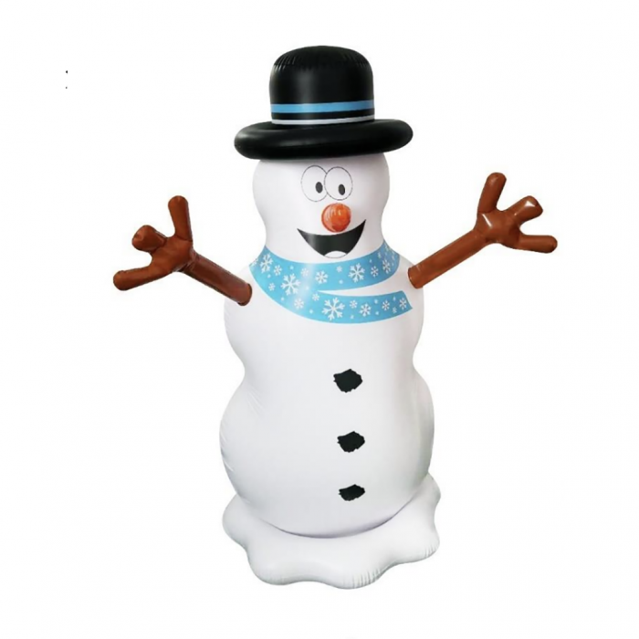 SunSplash Floating Inflatable Christmas Snowman