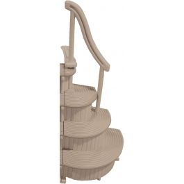 Add On Step for Curve Above Ground Pool Step System